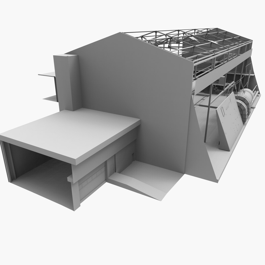 Factory Games 3d Model