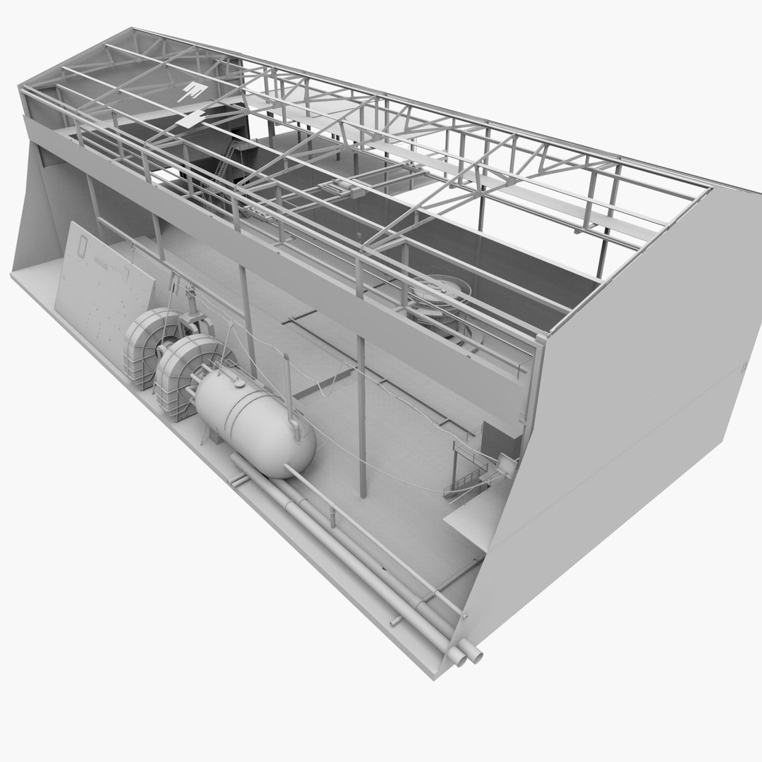 Factory Games 3d Model