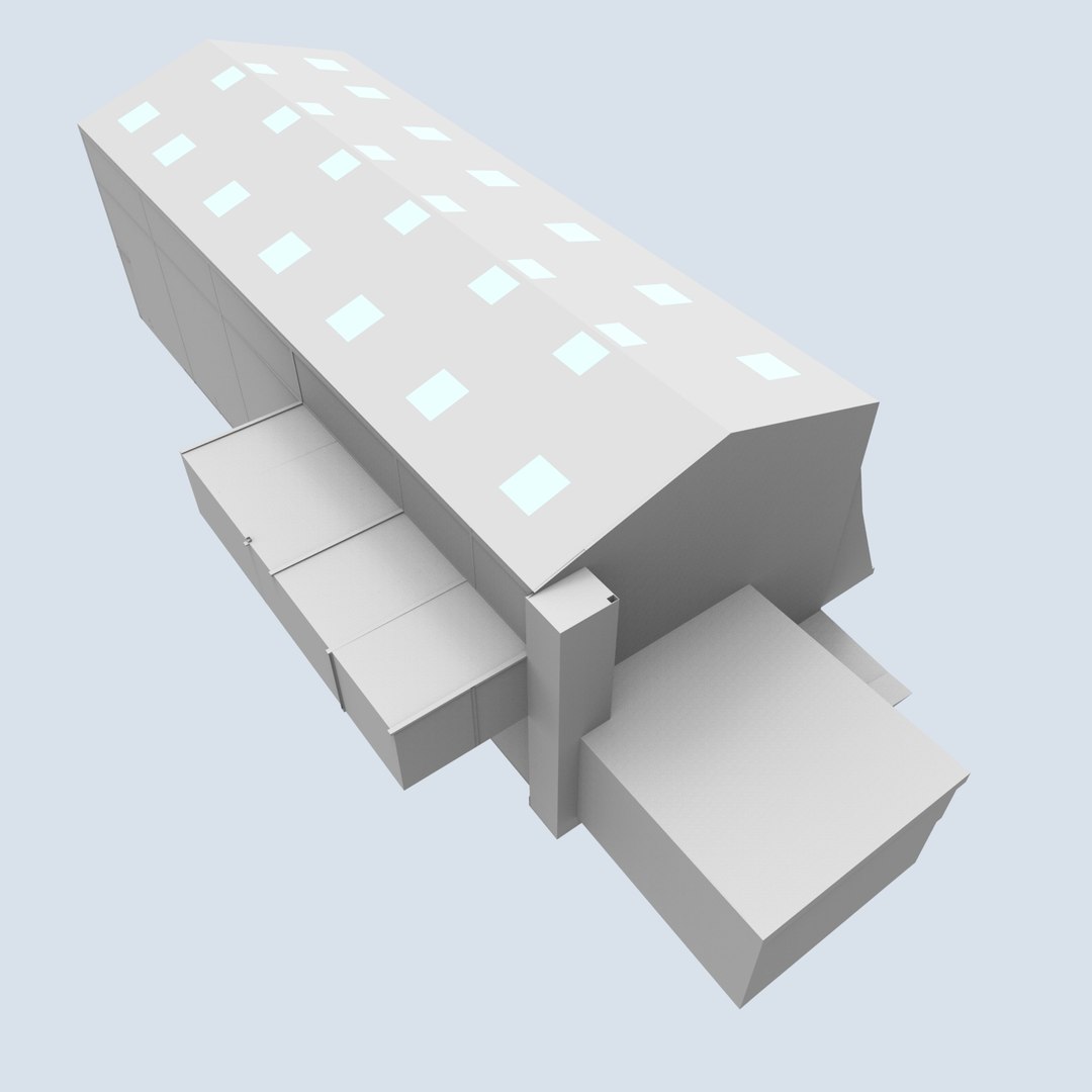 Factory Games 3d Model