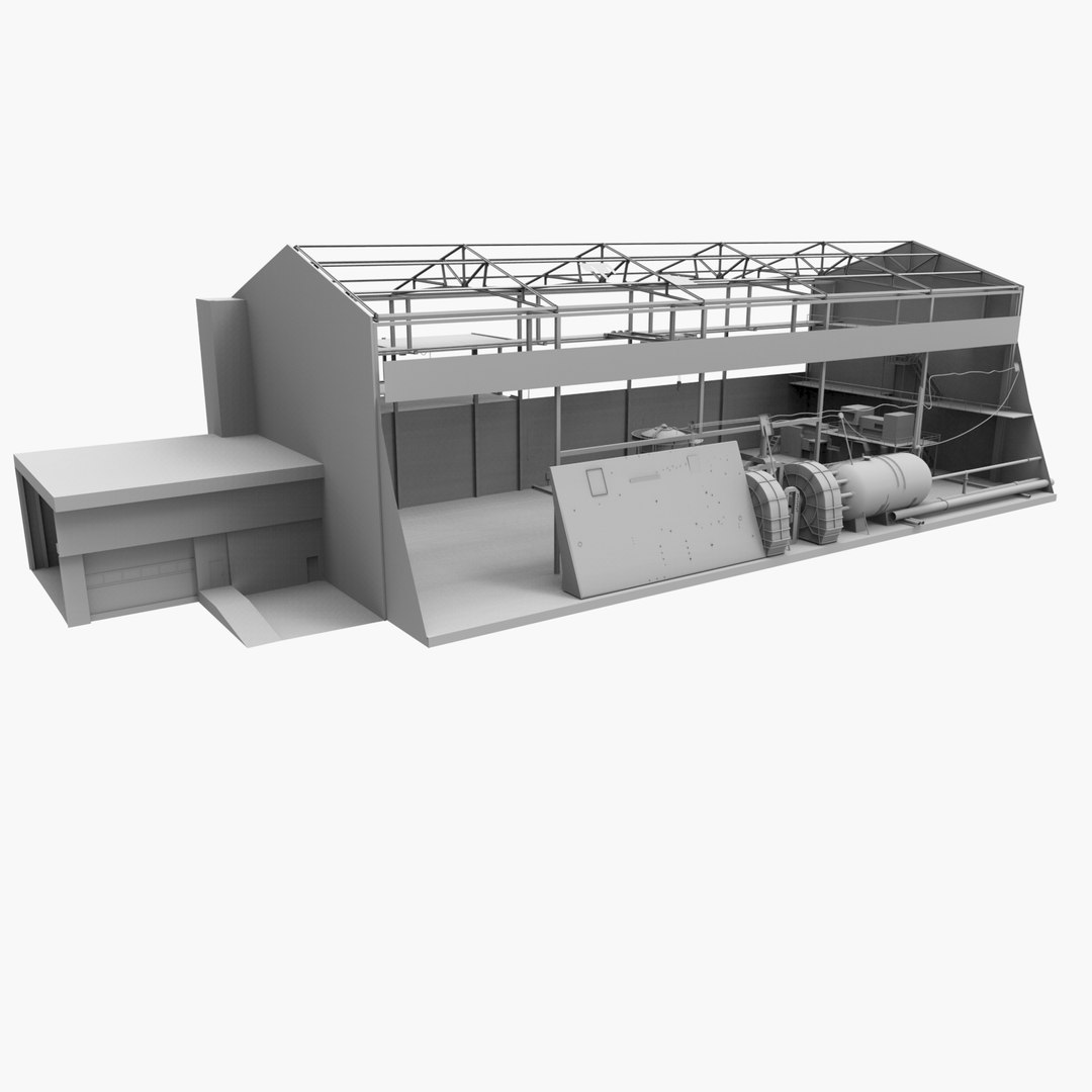 Factory Games 3d Model