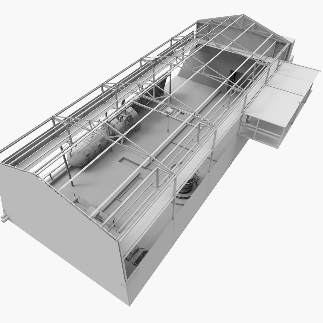 Factory Games 3d Model