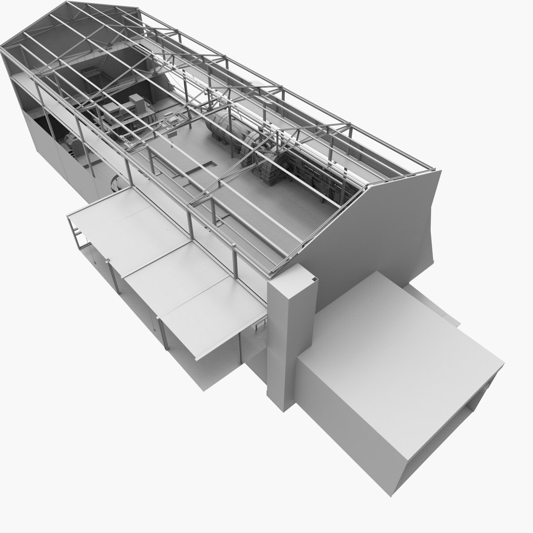 Factory Games 3d Model