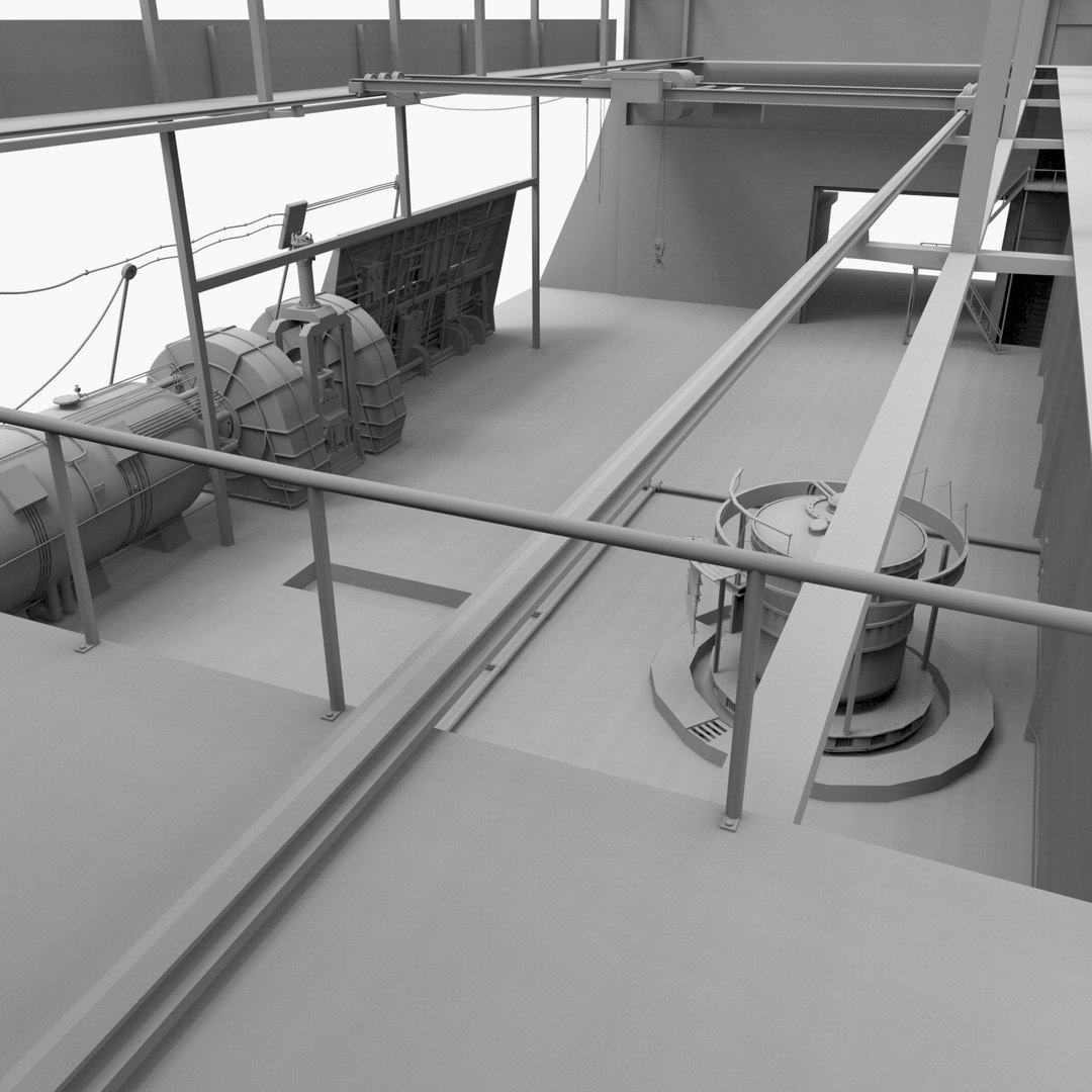 Factory Games 3d Model