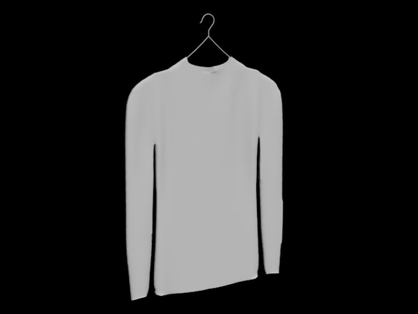 3D model dress hanger fashion hanged - TurboSquid 1618396