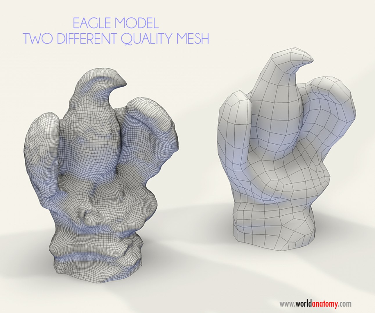 3ds Max Eagle Mesh