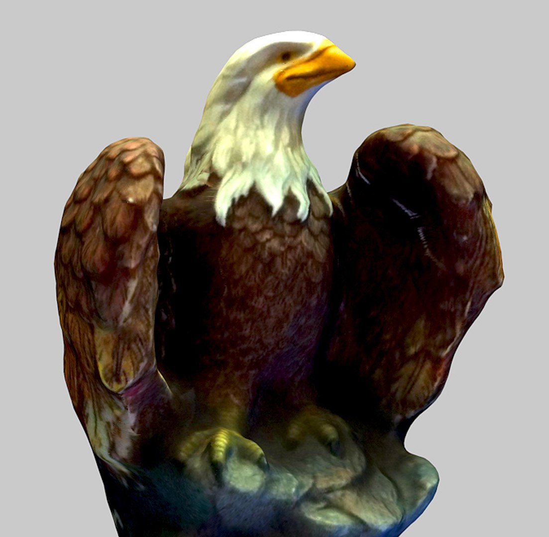3ds Max Eagle Mesh