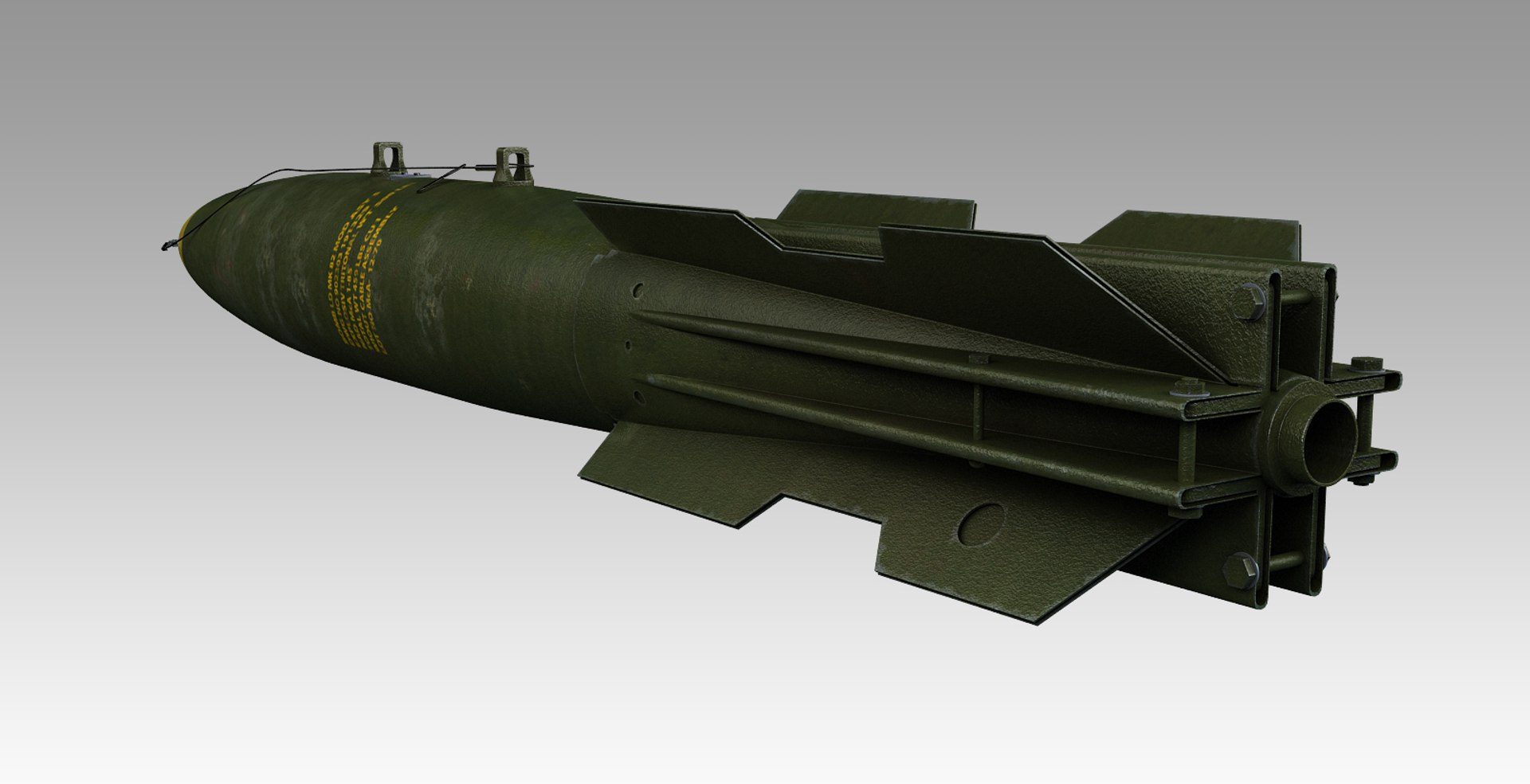 3d Model Bomb