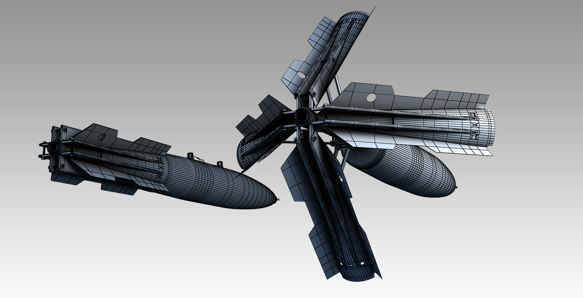 modelo 3d mk 82 snakeye - TurboSquid 1005865