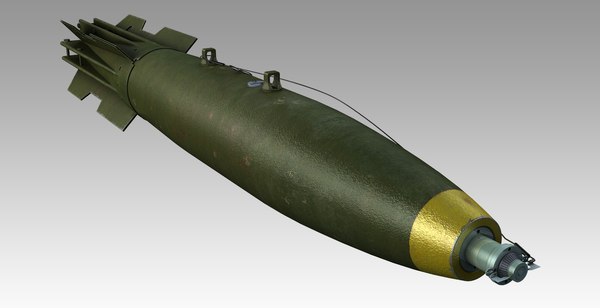 modelo 3d mk 82 snakeye - TurboSquid 1005865