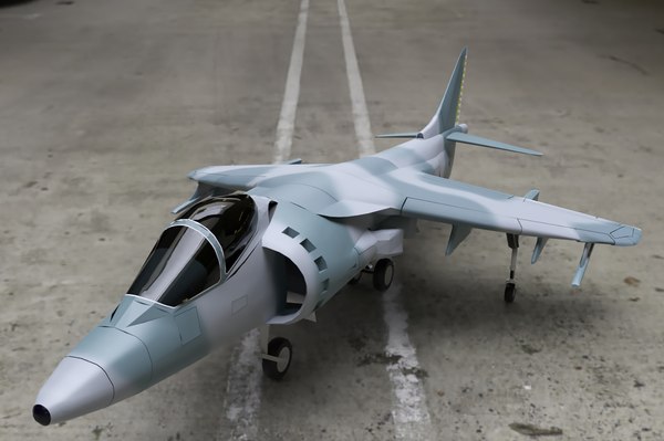 modelo 3d VINTAGE - HARR Fighter Plane - TurboSquid 2029453