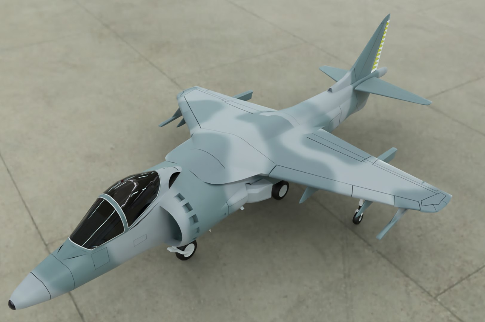 3D VINTAGE - HARR Fighter Plane model - TurboSquid 2029453