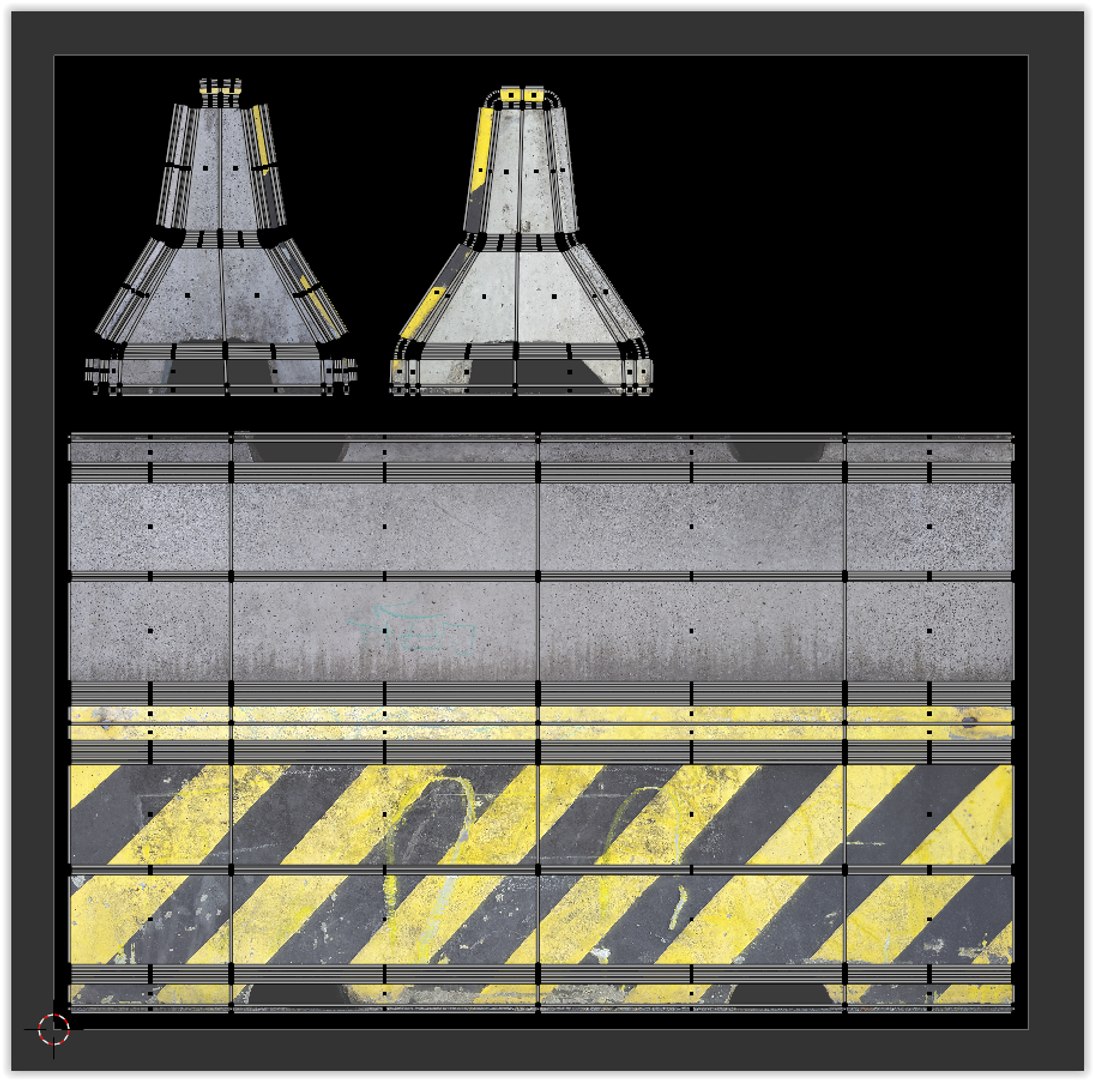 3D Traffic Barrier 3 Model - TurboSquid 2359605
