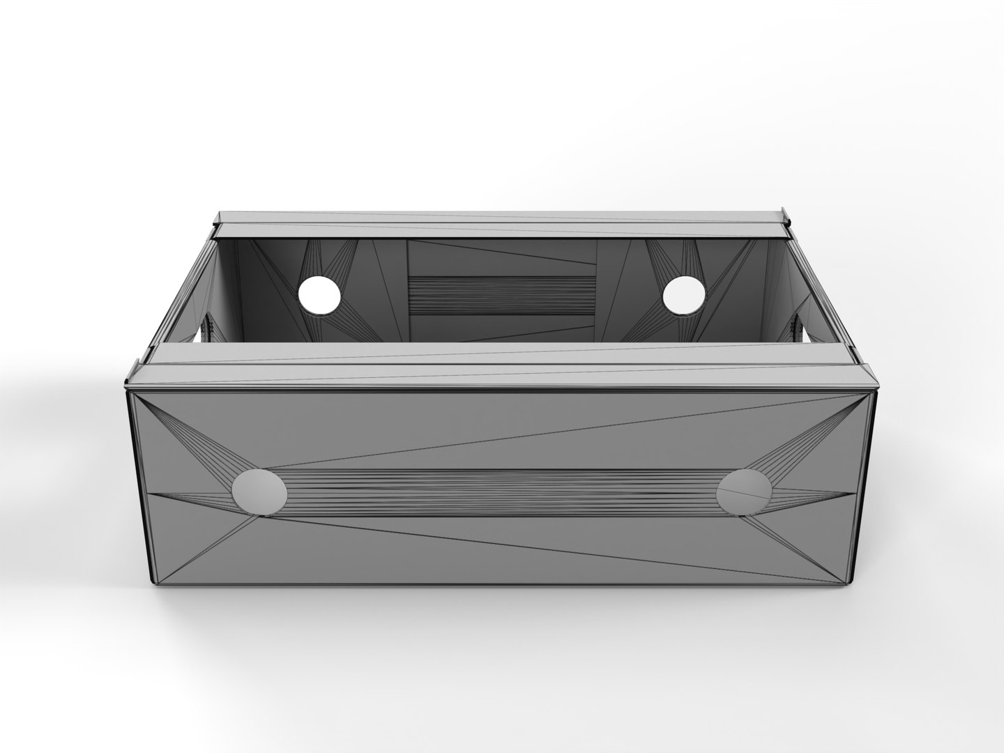 Cardboard Retail Display Tray For Product Packaging Merchandise 3D ...