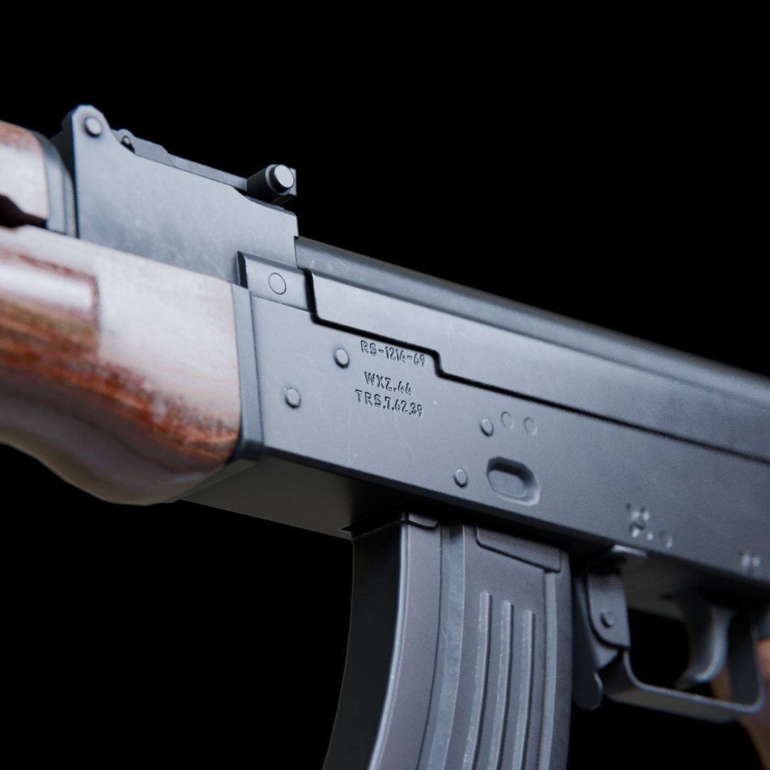 Ak47 3D Model - TurboSquid 2322433
