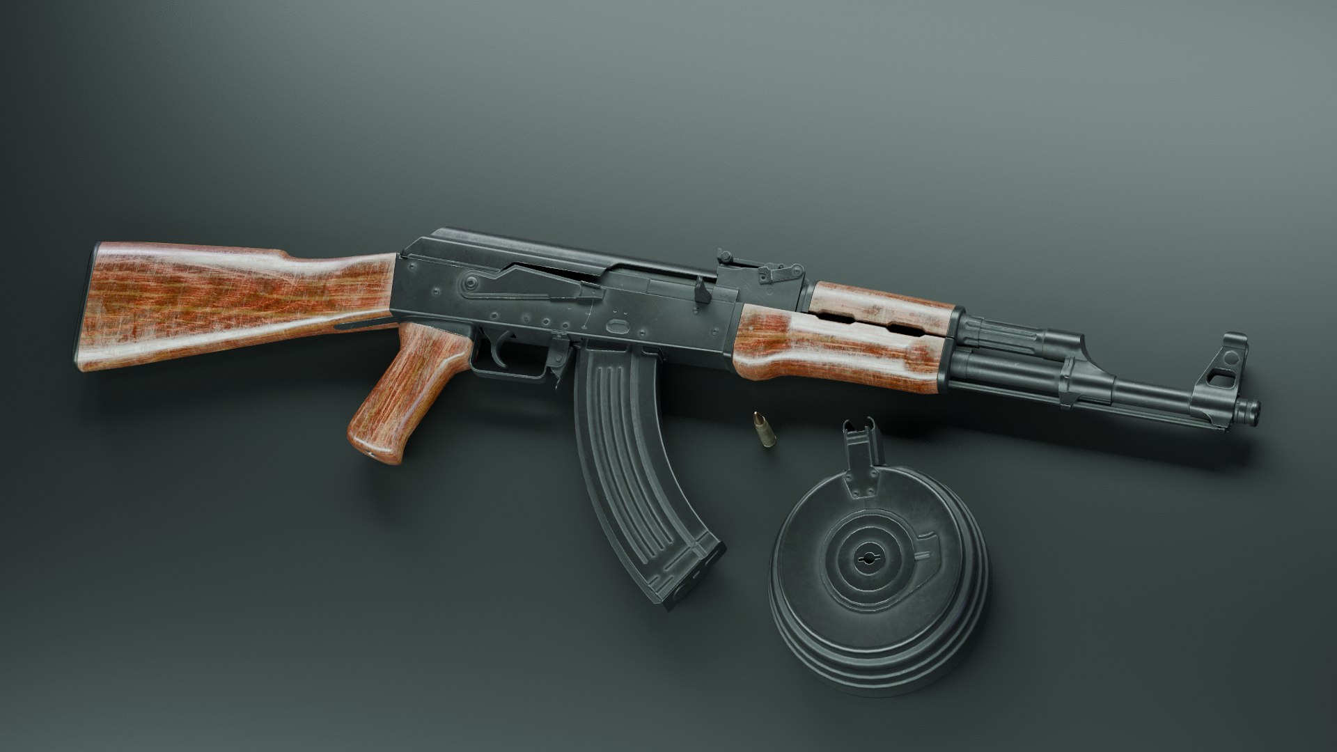 Ak47 3D Model - TurboSquid 2322433
