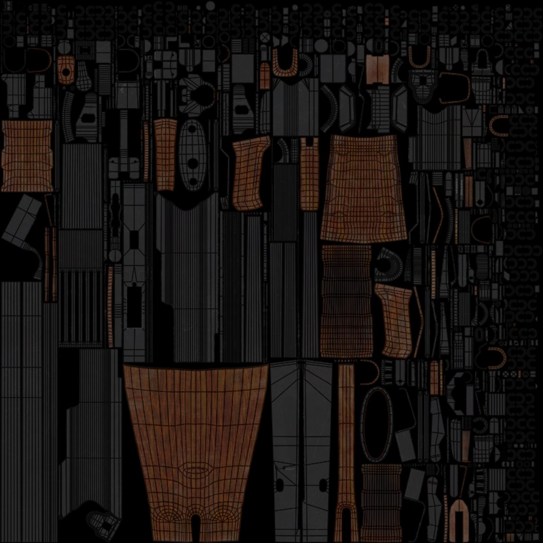 Ak47 3D Model - TurboSquid 2322433