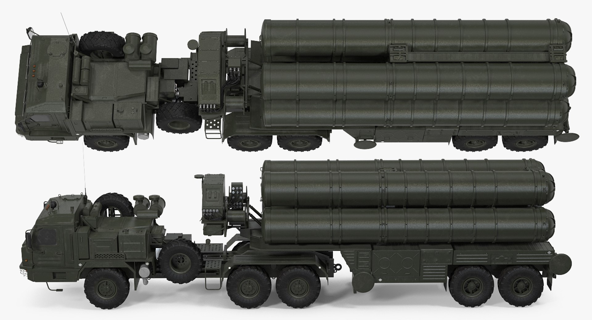 S-400 triumf launch vehicle model - TurboSquid 1242115