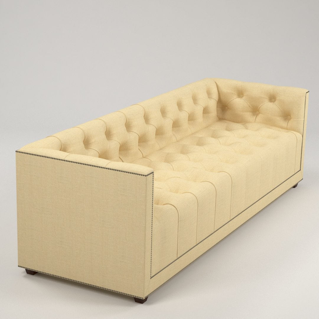 Classic Sofa Model - TurboSquid 1451314