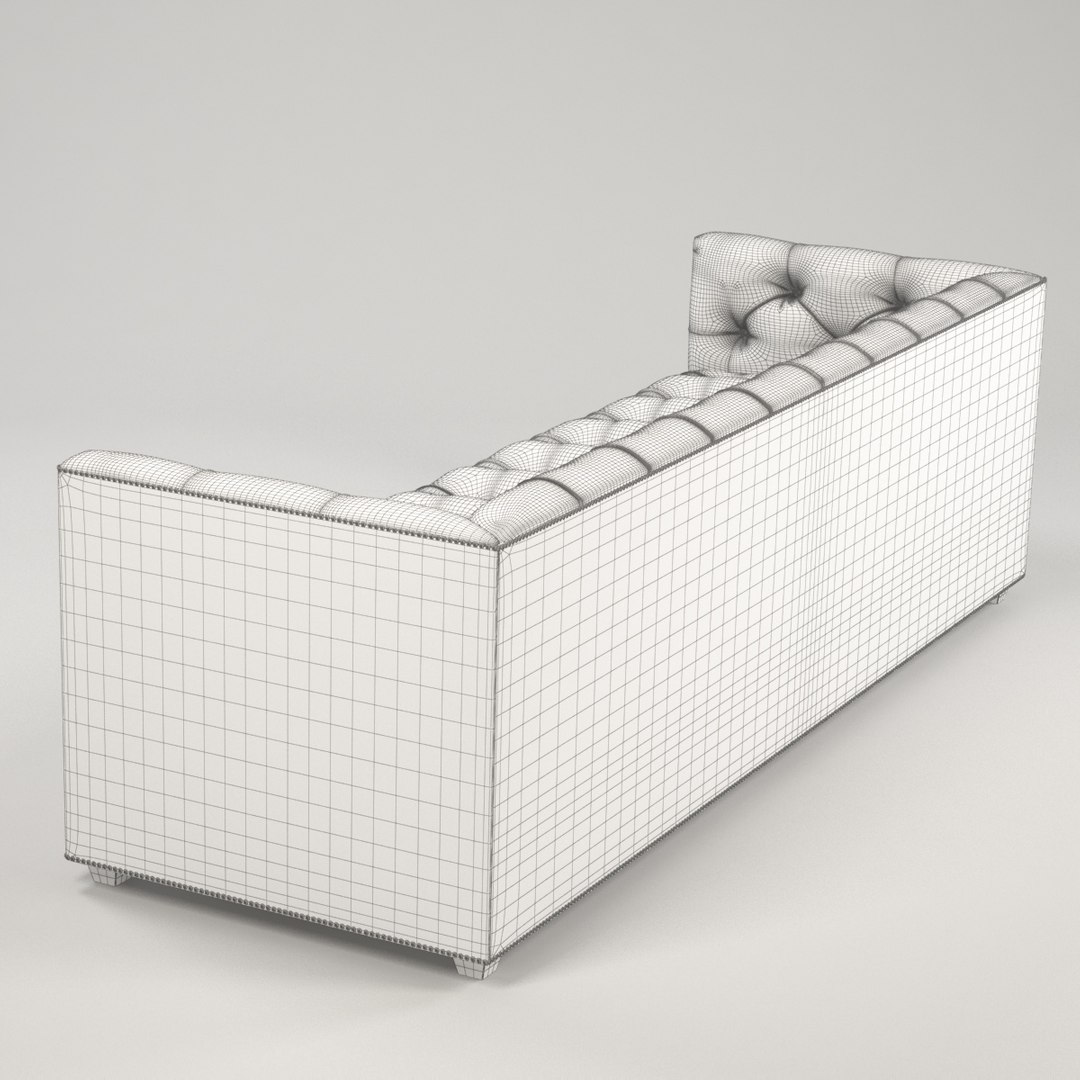 Classic Sofa Model - TurboSquid 1451314