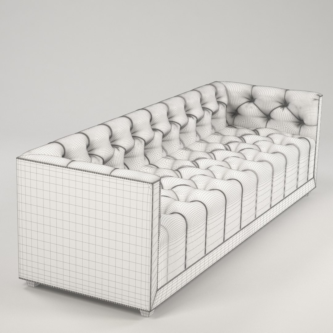 Classic Sofa Model - TurboSquid 1451314