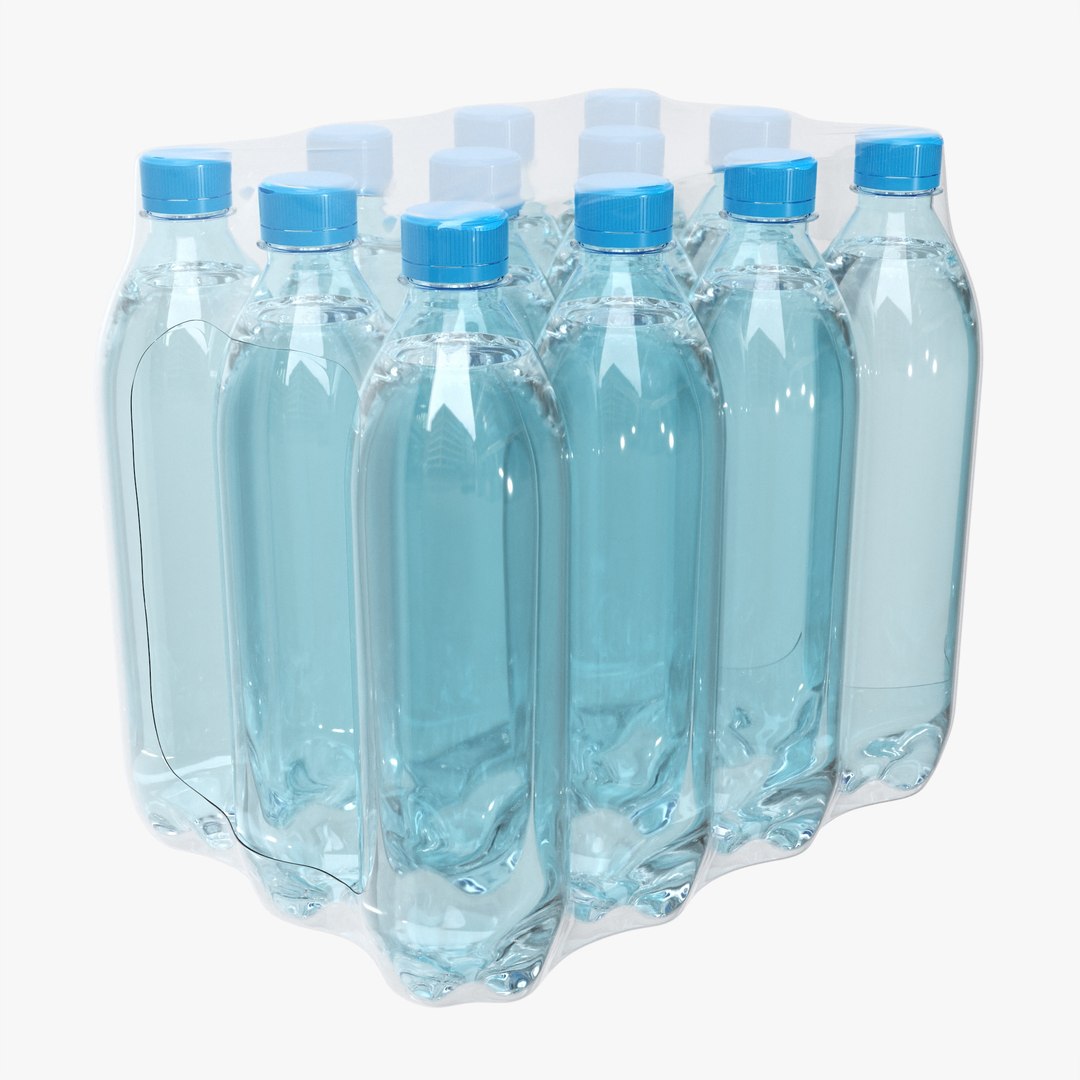 3D water wrap bottle - TurboSquid 1708183