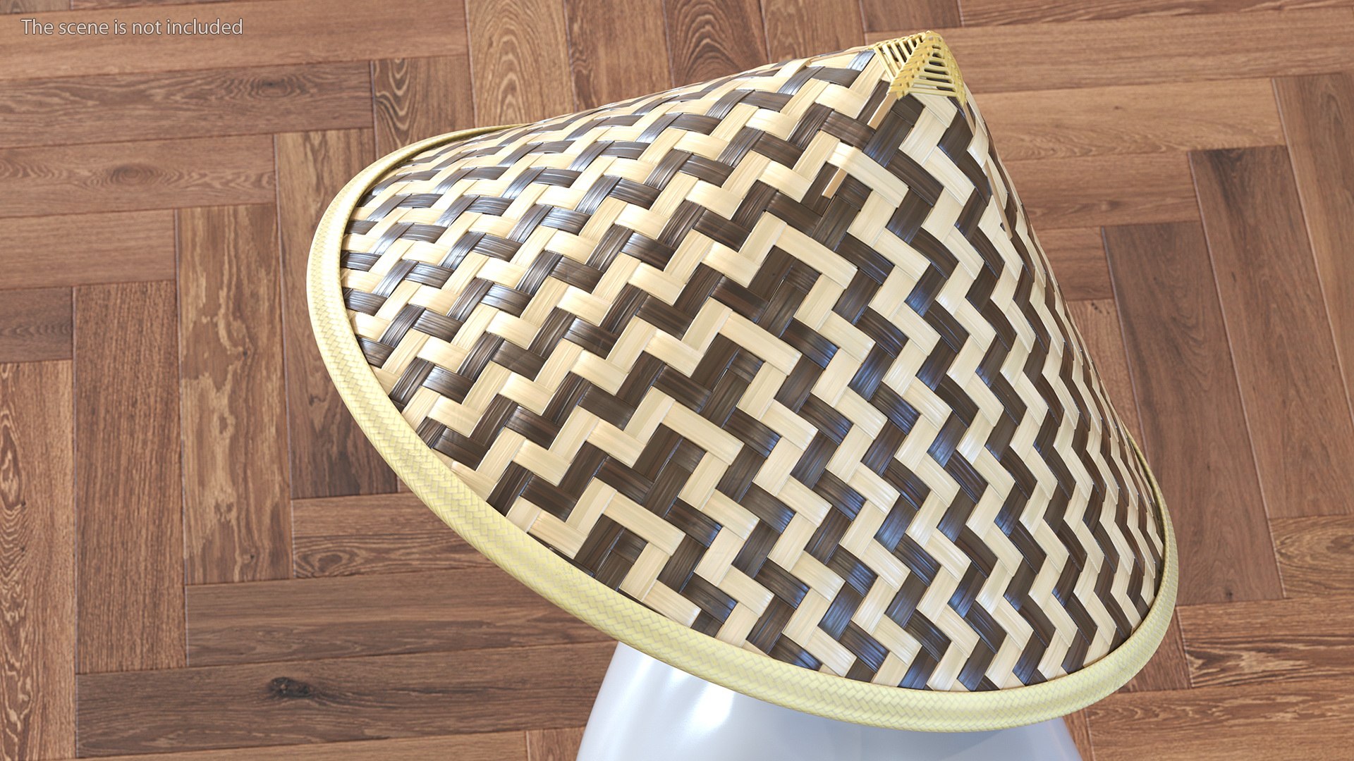 Traditional Asian Rice Hat 3D Model - TurboSquid 1782101