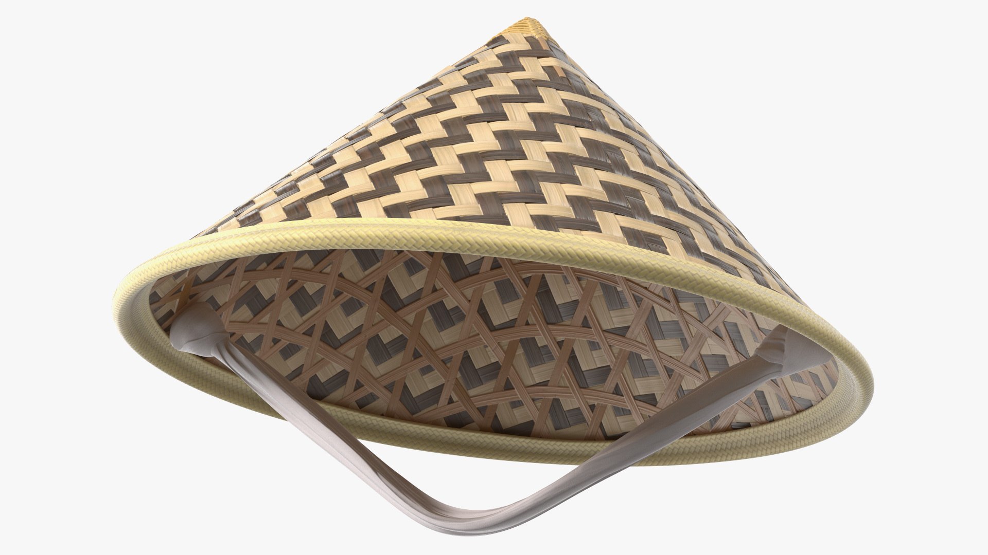 Traditional Asian Rice Hat 3D model - TurboSquid 1782101