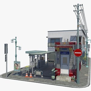 3D Old Tokyo Store - TurboSquid 1447476