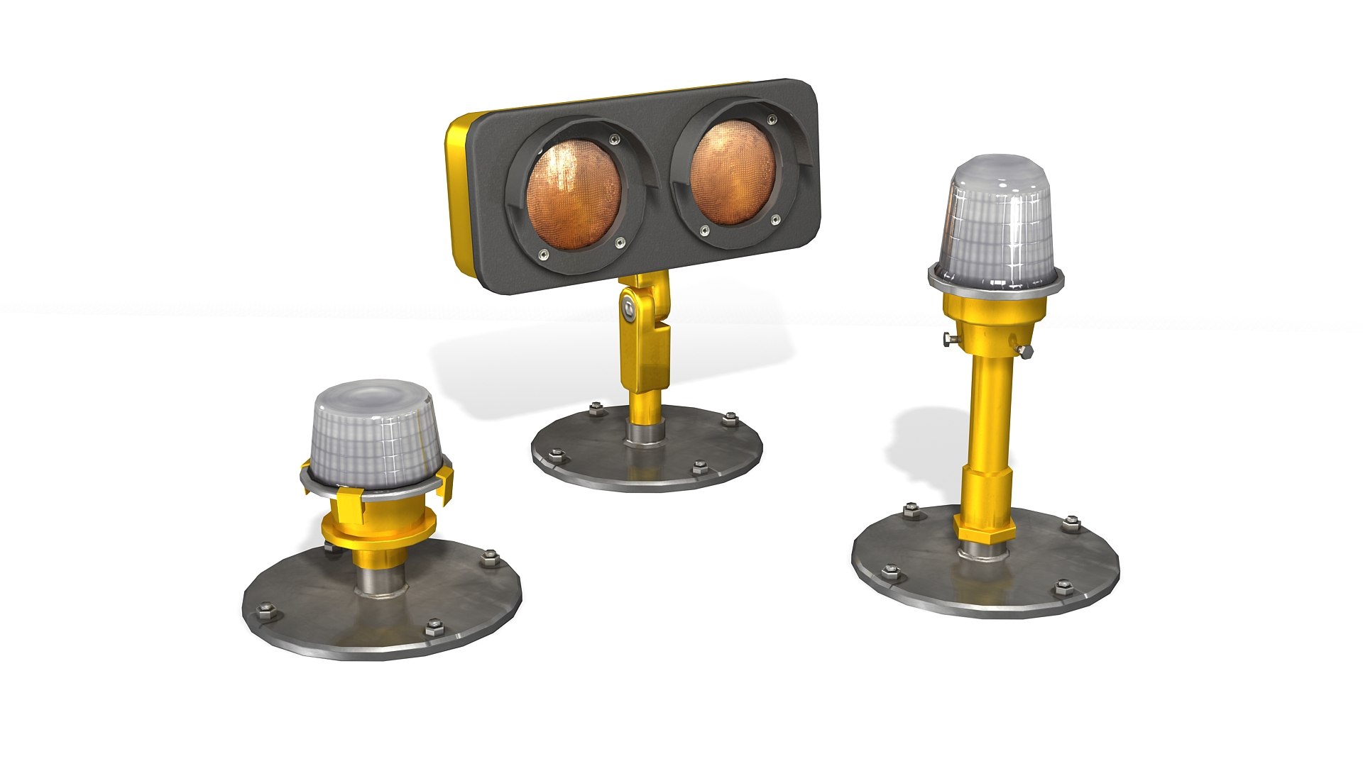 3ds max runway lighting