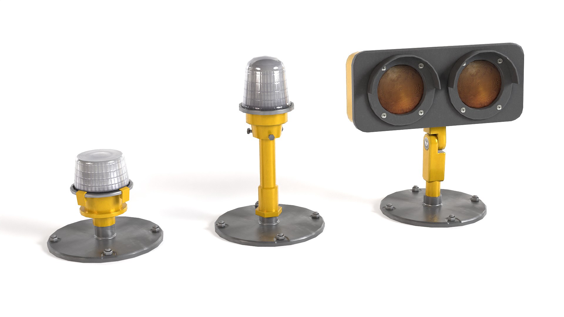 3ds Max Runway Lighting