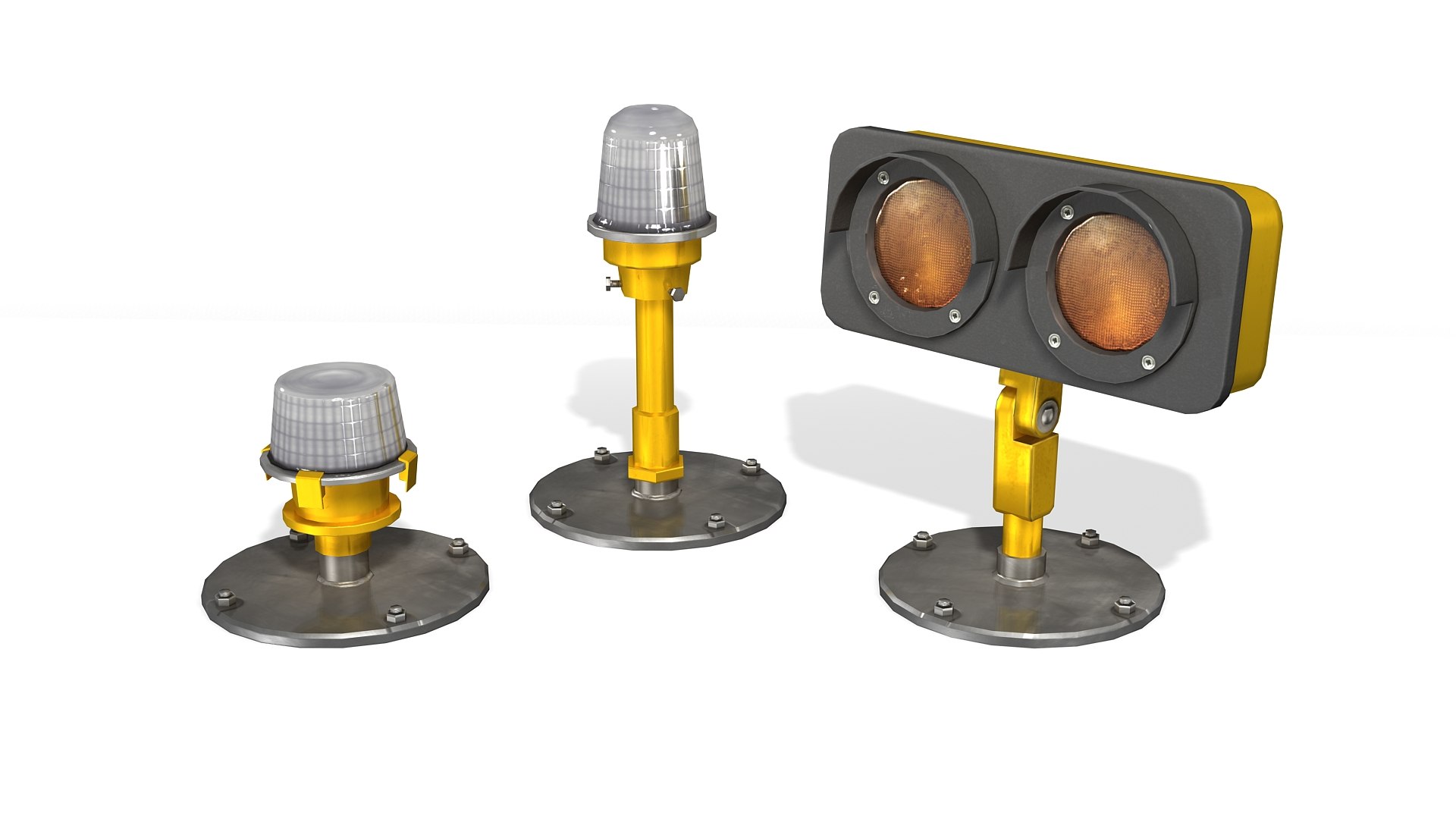 3ds max runway lighting