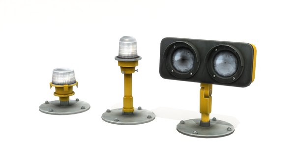 3ds max runway lighting