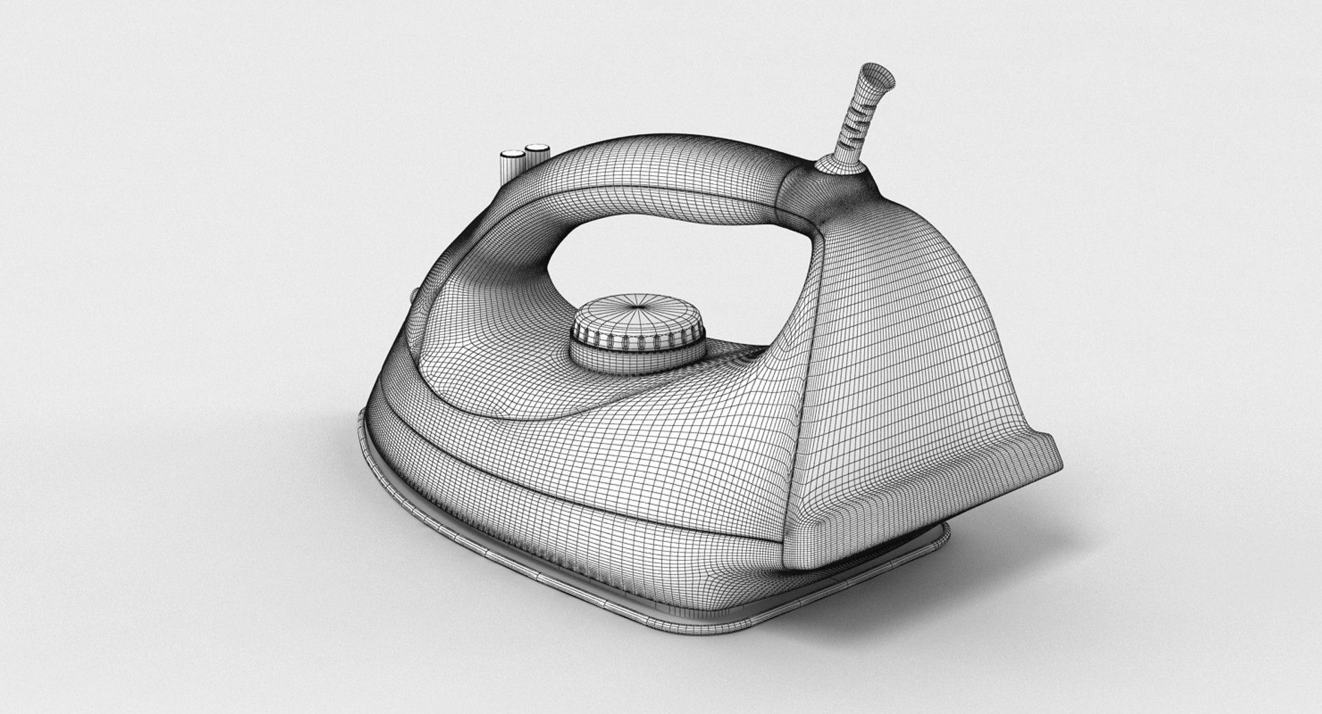 3d model iron realistic