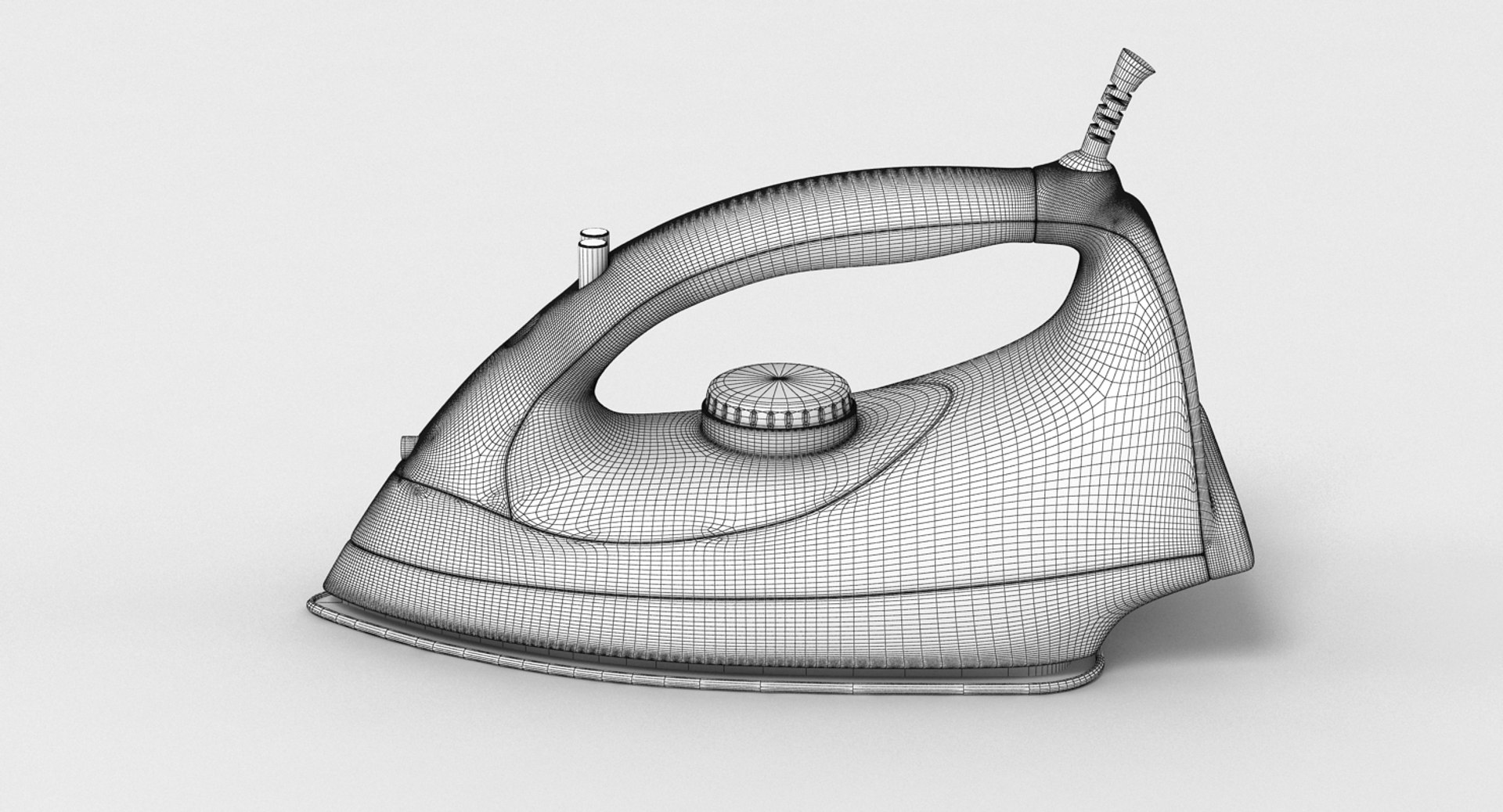 3d model iron realistic