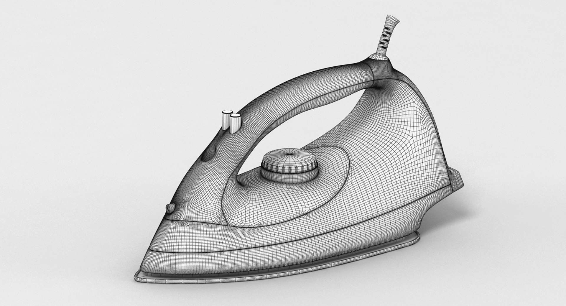 3d model iron realistic