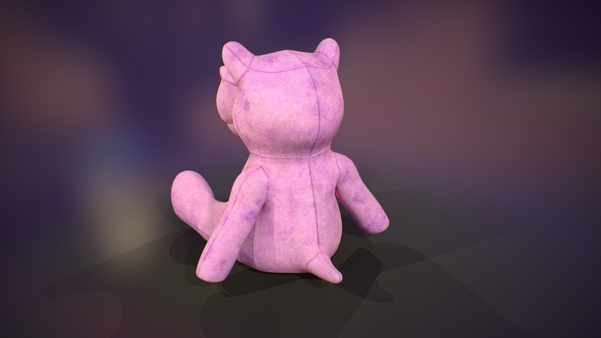 Hippo Stuffed 3D Model - TurboSquid 2478700