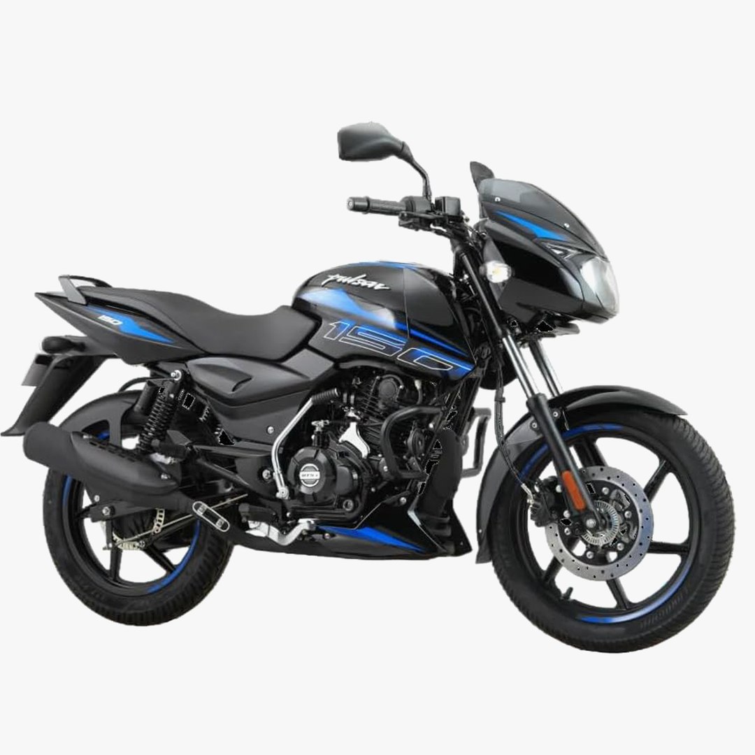 Bajaj Pulsar 150 SD UG Bike Motorcycle Sparkle Black Blue 3D Model ...