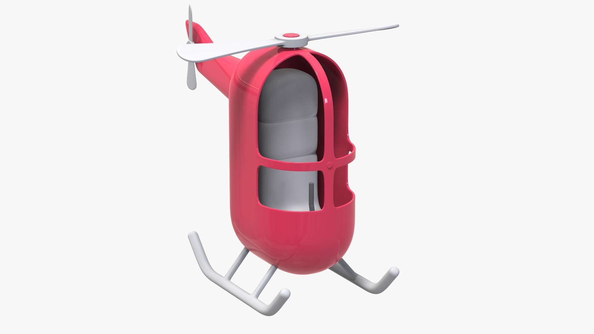 Cartoon Copter Model - TurboSquid 1858299