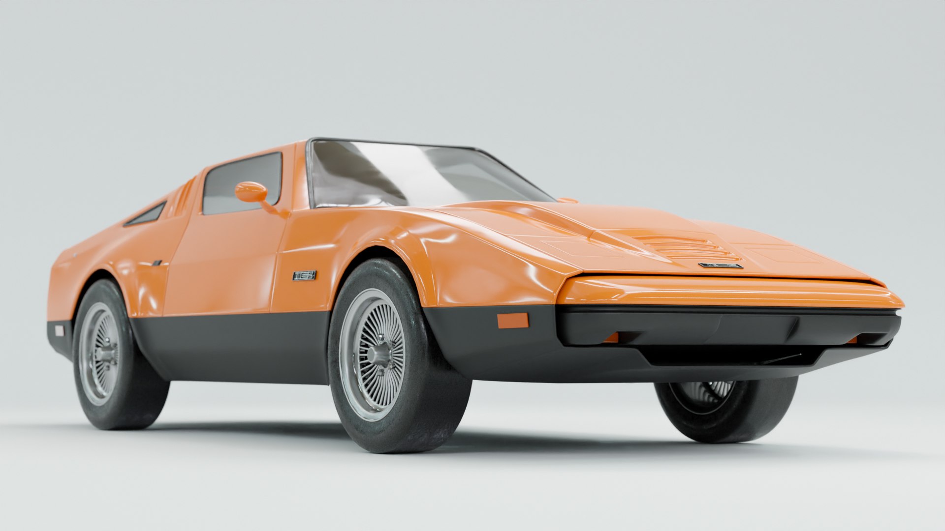 3D Model 1975 Bricklin SV-1 - TurboSquid 2032610