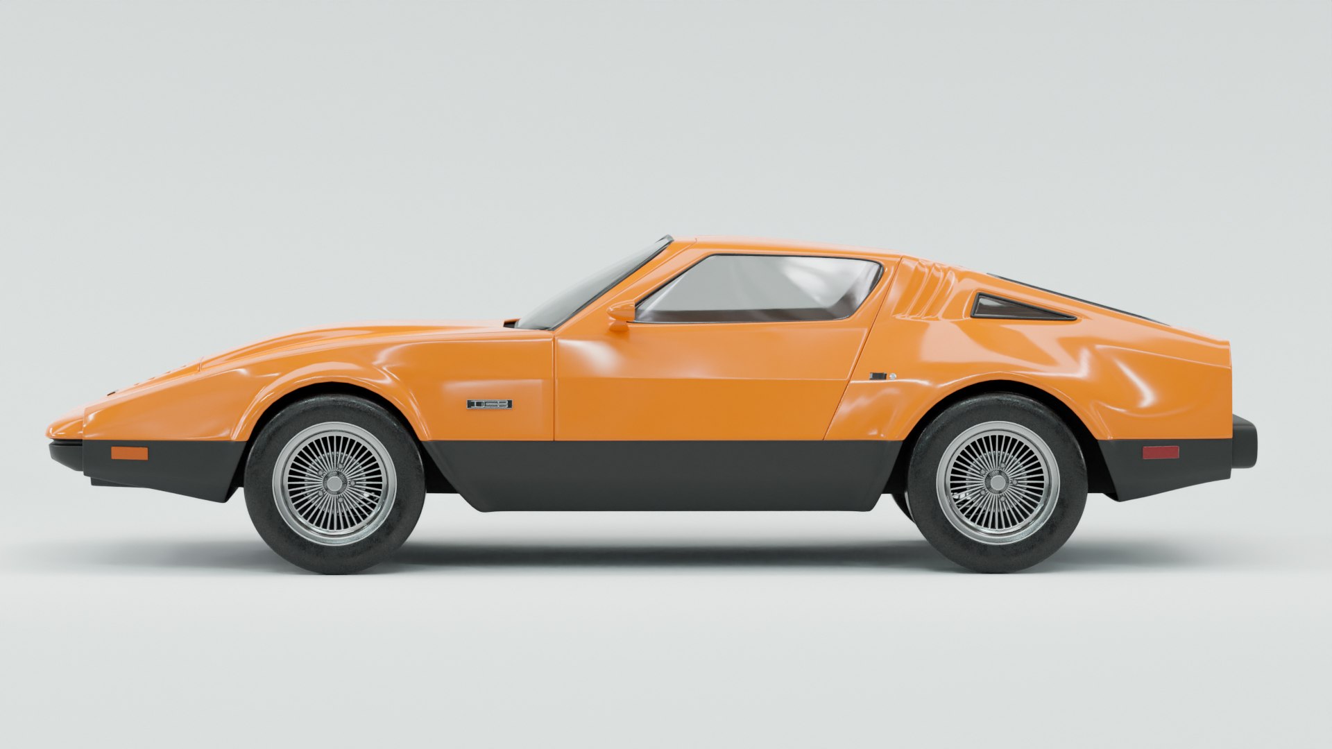 3D Model 1975 Bricklin SV-1 - TurboSquid 2032610
