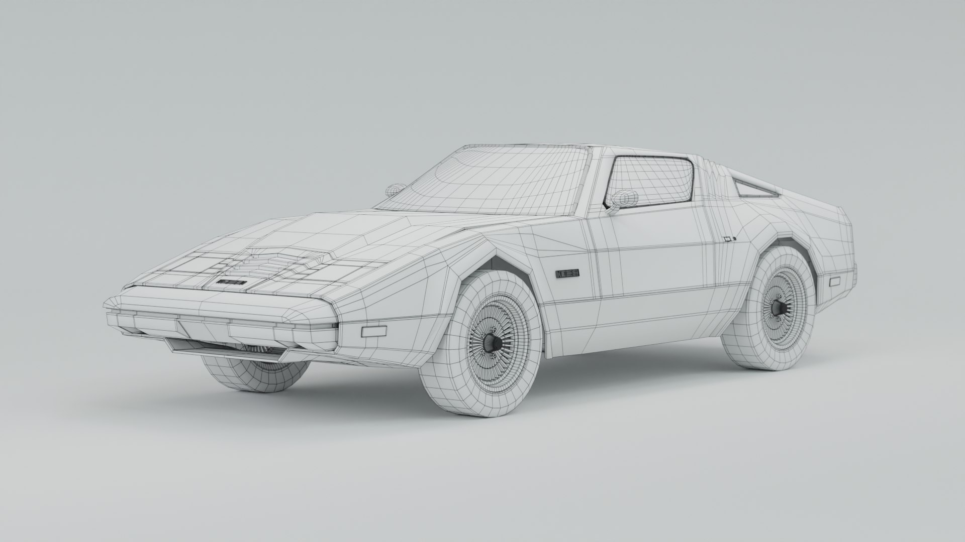 3D Model 1975 Bricklin SV-1 - TurboSquid 2032610
