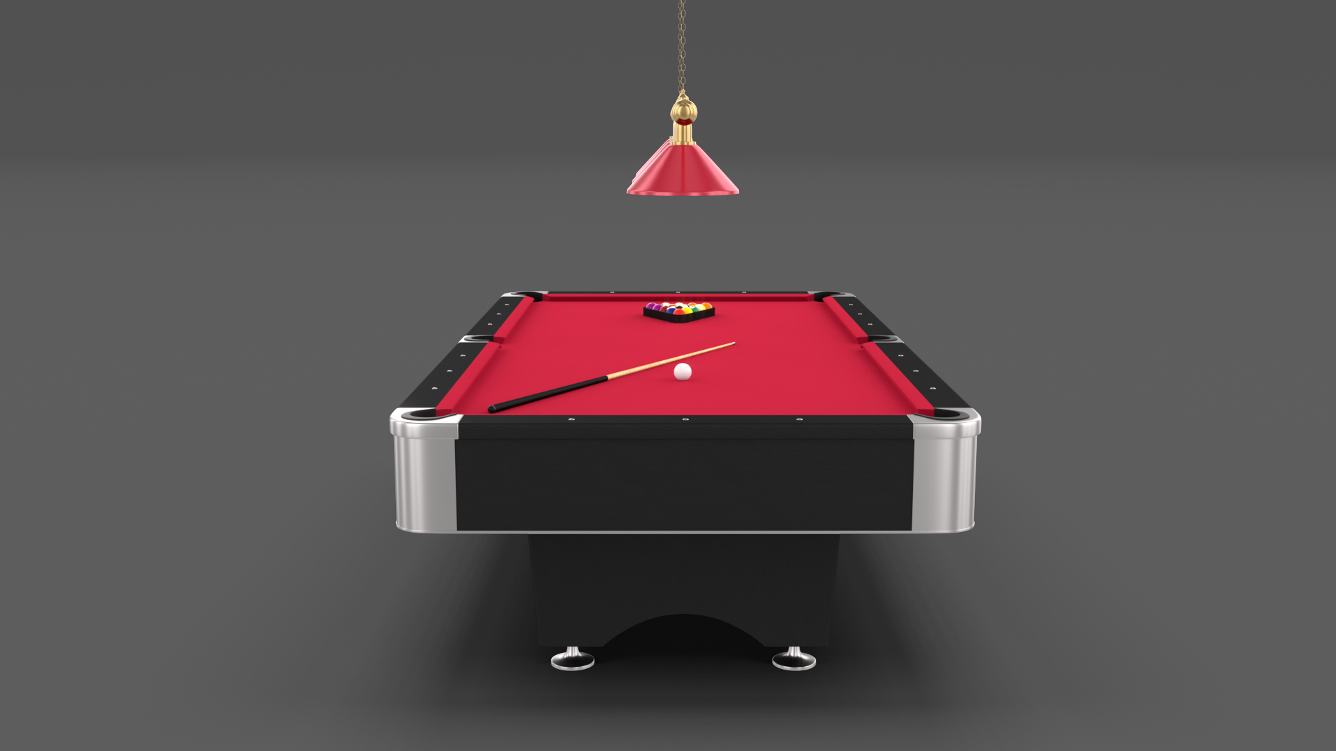 8 Ball Pool Table 3D Model - TurboSquid 1237464