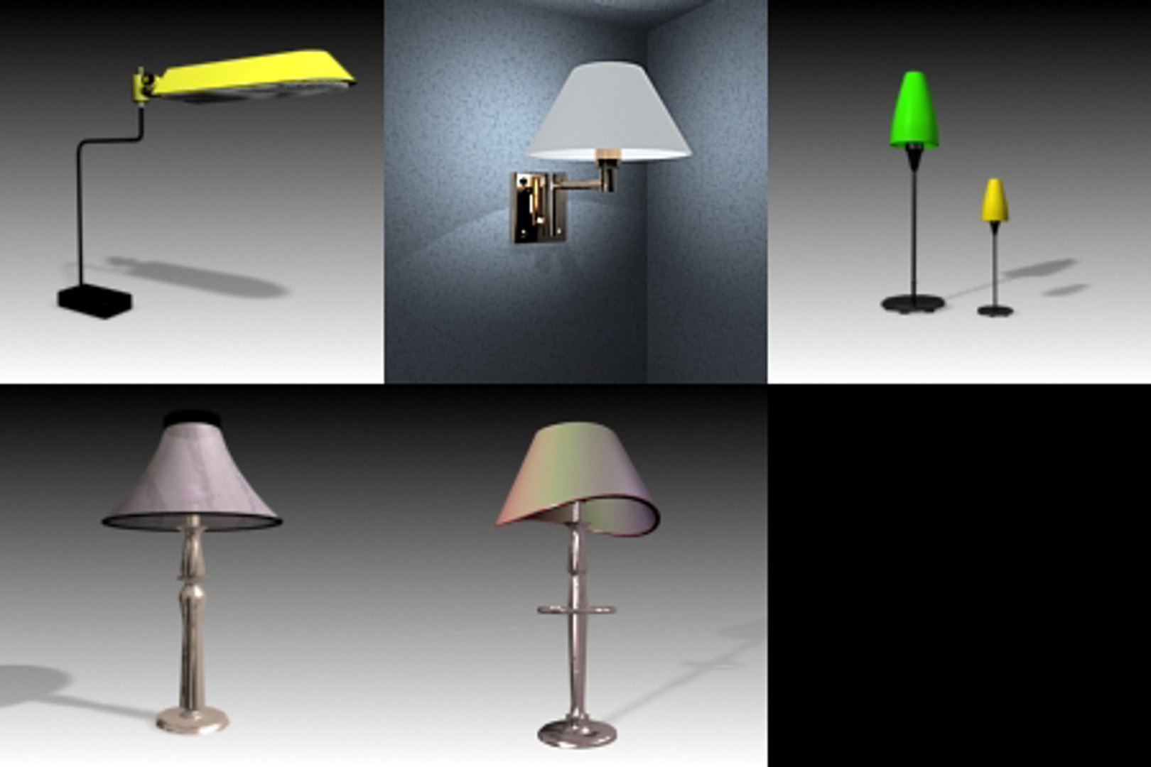 3ds Max Lamp Chandelier