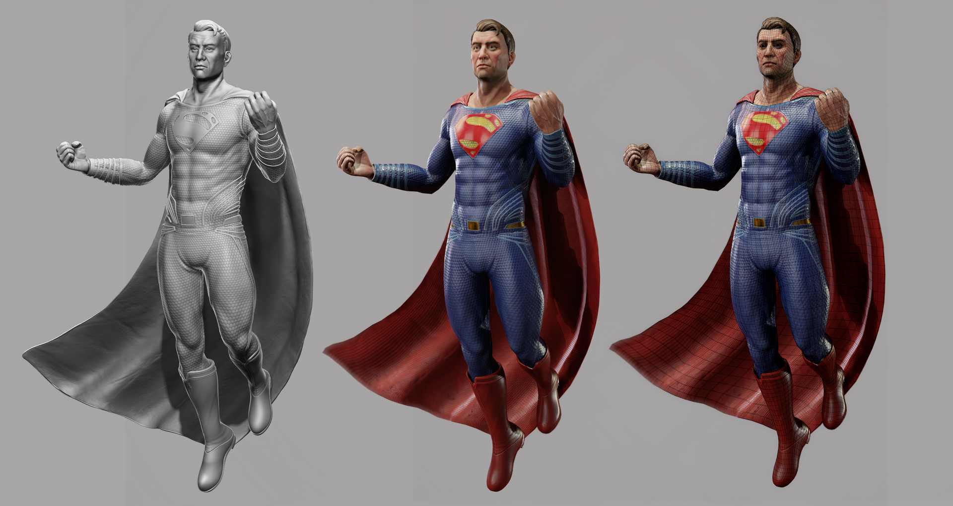 Superman 3D model - TurboSquid 1688921
