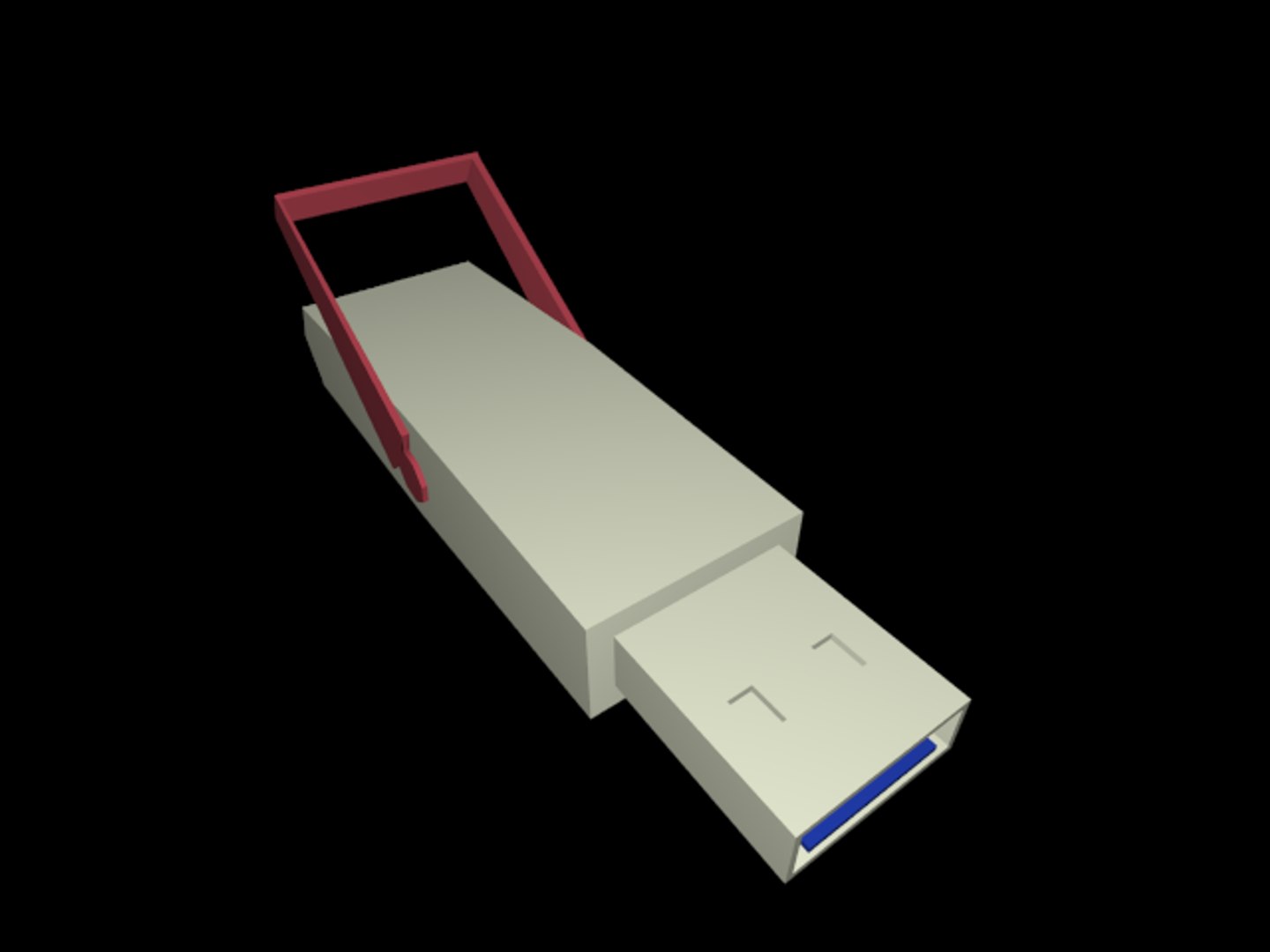 3d pen drive model