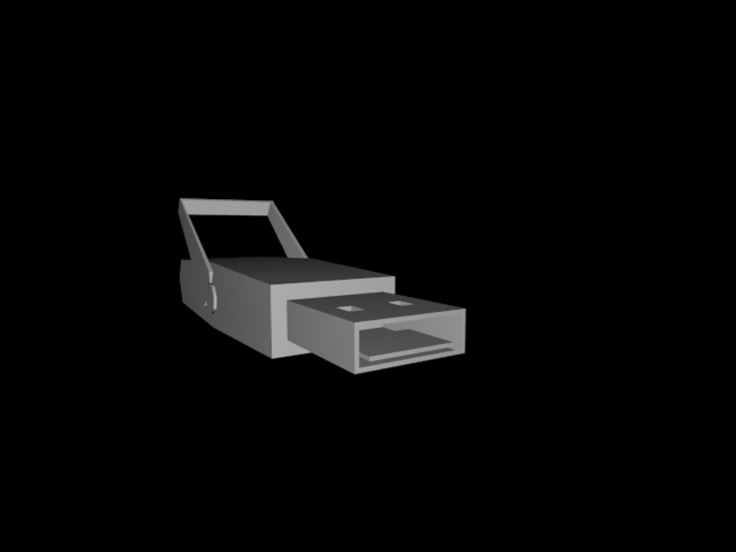 3d pen drive model