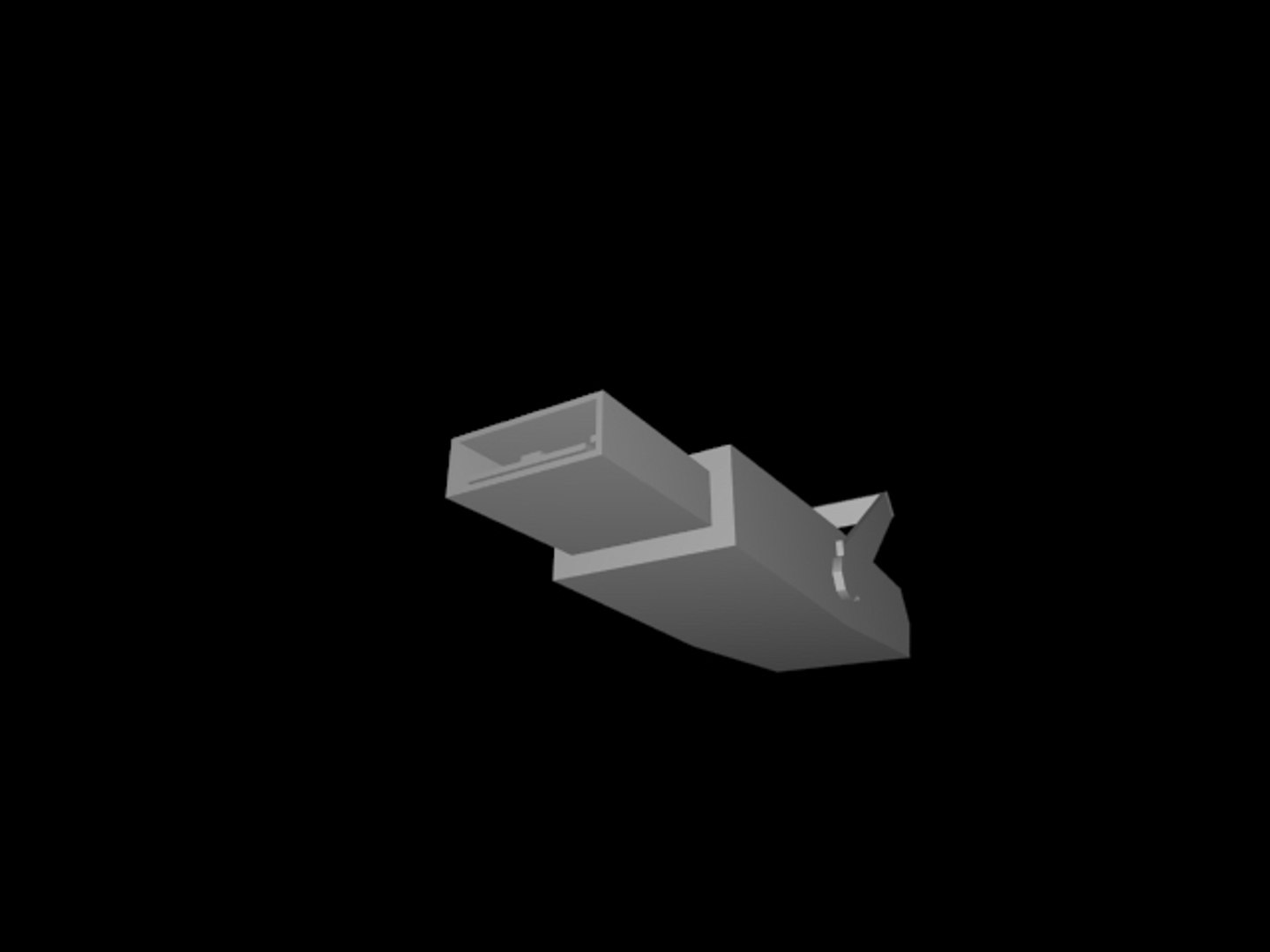 3d pen drive model