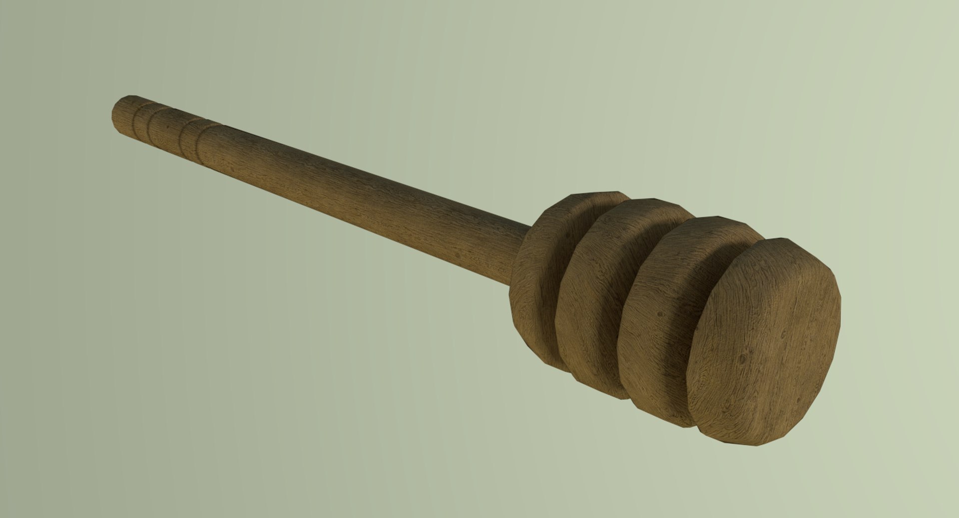 3d Honey Dipper Model