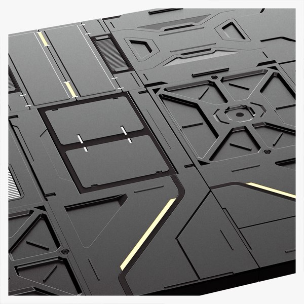 3D Sci-Fi Panels Pack model - TurboSquid 2034738