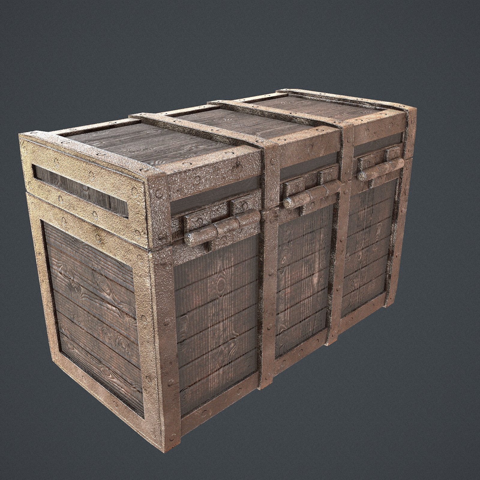 Chest modeled 3D model - TurboSquid 1244410